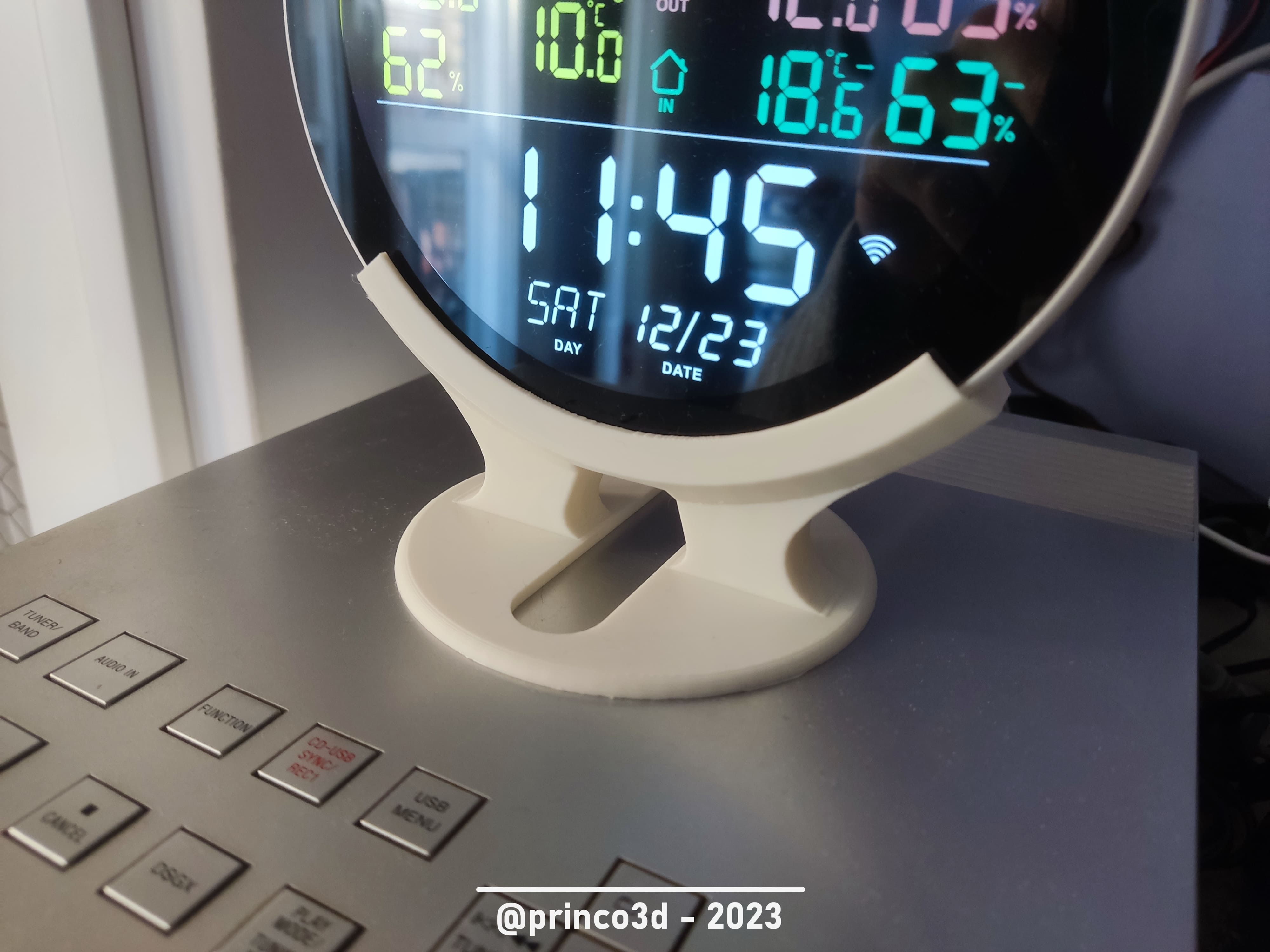 Soporte Estación Meteorológica Aliexpress by PrinCo 3D | Download free ...