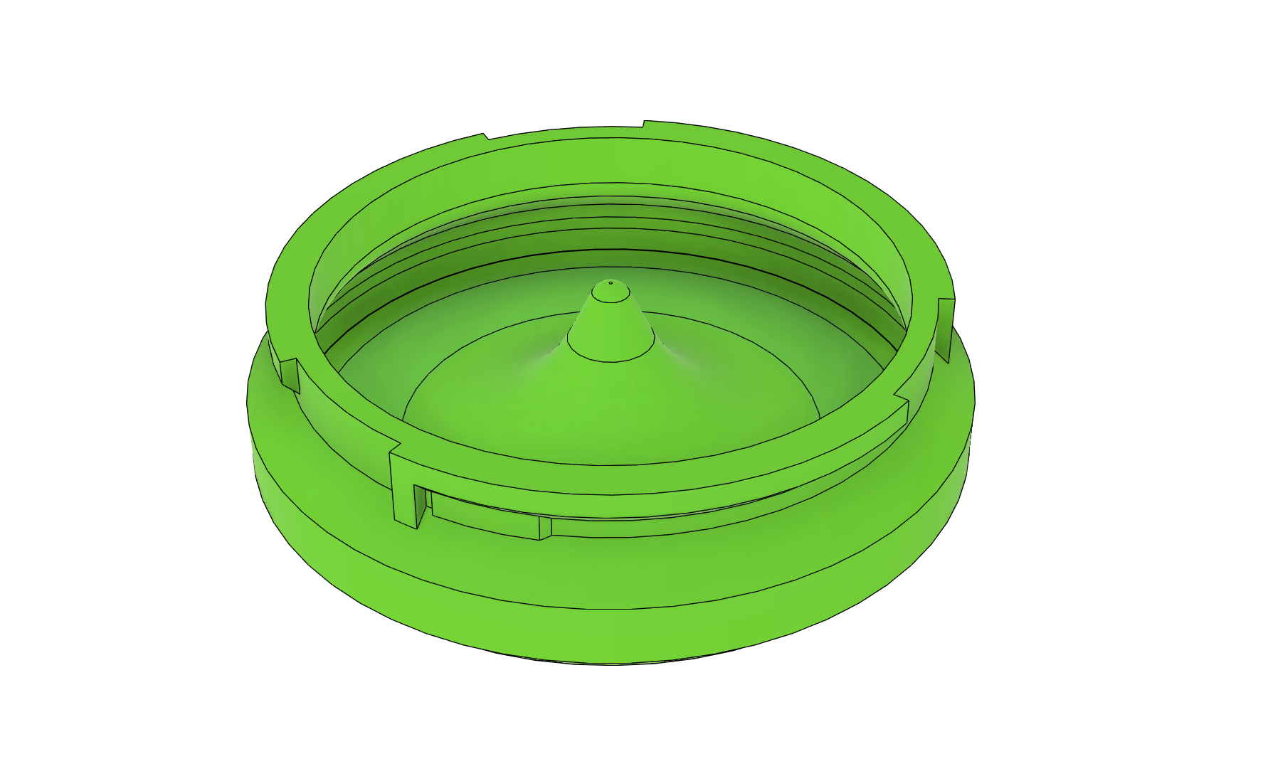 Modular Hydroponic Tower Garden (Dispenser Lid Low Profile) by suit ...