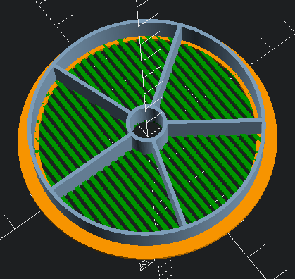 Parametric Spool wheel and spacer with desiccant grid por Nakka ...