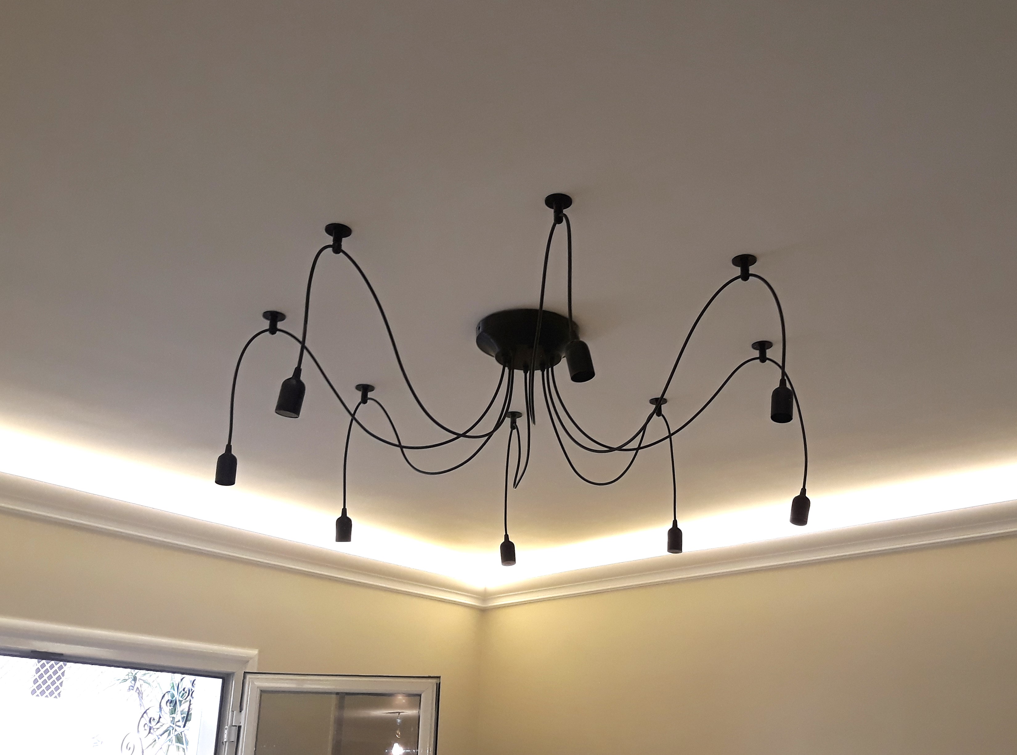 Elegant ceiling chandelier by Megamanhimself | Download free STL model ...