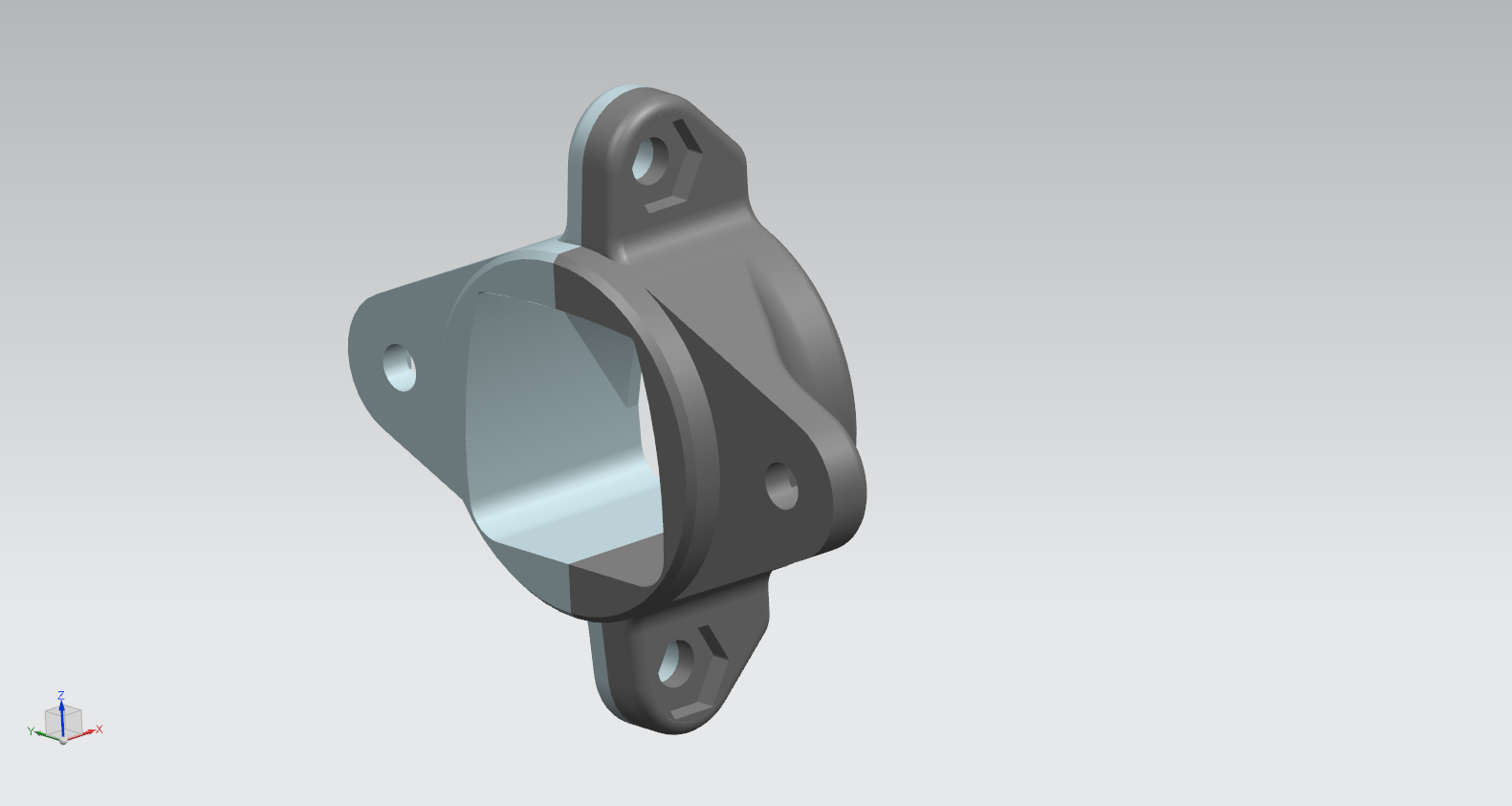 Mount for CTEK CS connect U terminal by sMiks | Download free STL model ...
