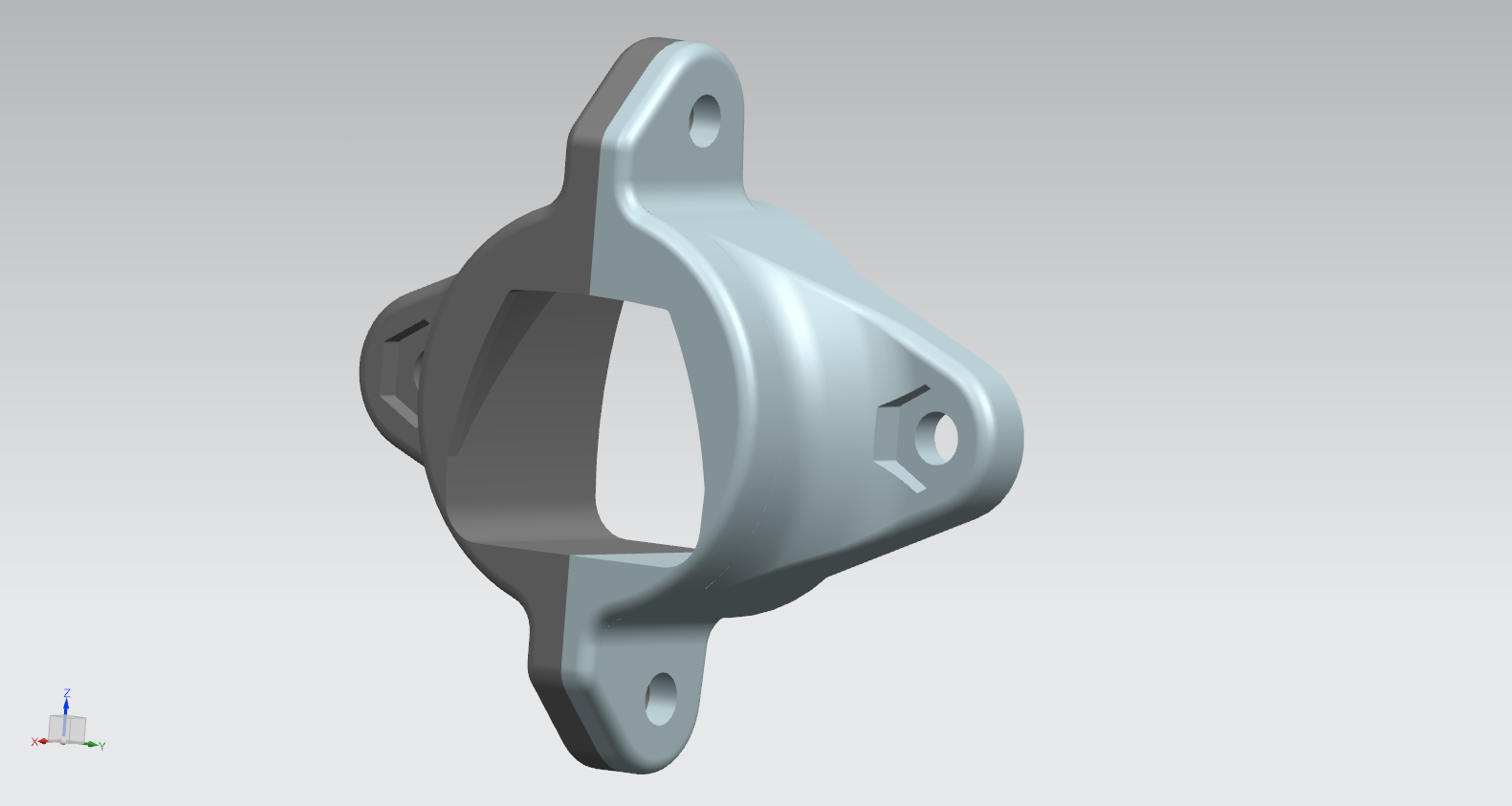 Mount for CTEK CS connect U terminal by sMiks | Download free STL model ...