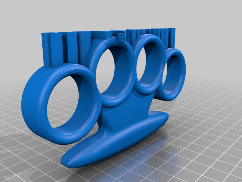 Serverless Brass Knuckles por FilPyr | Descargar modelo STL gratuito ...