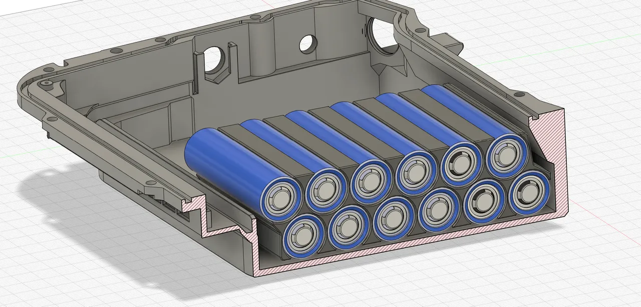 12 and 18 21700 cell spacer for onewheel pint by D | Download free STL ...