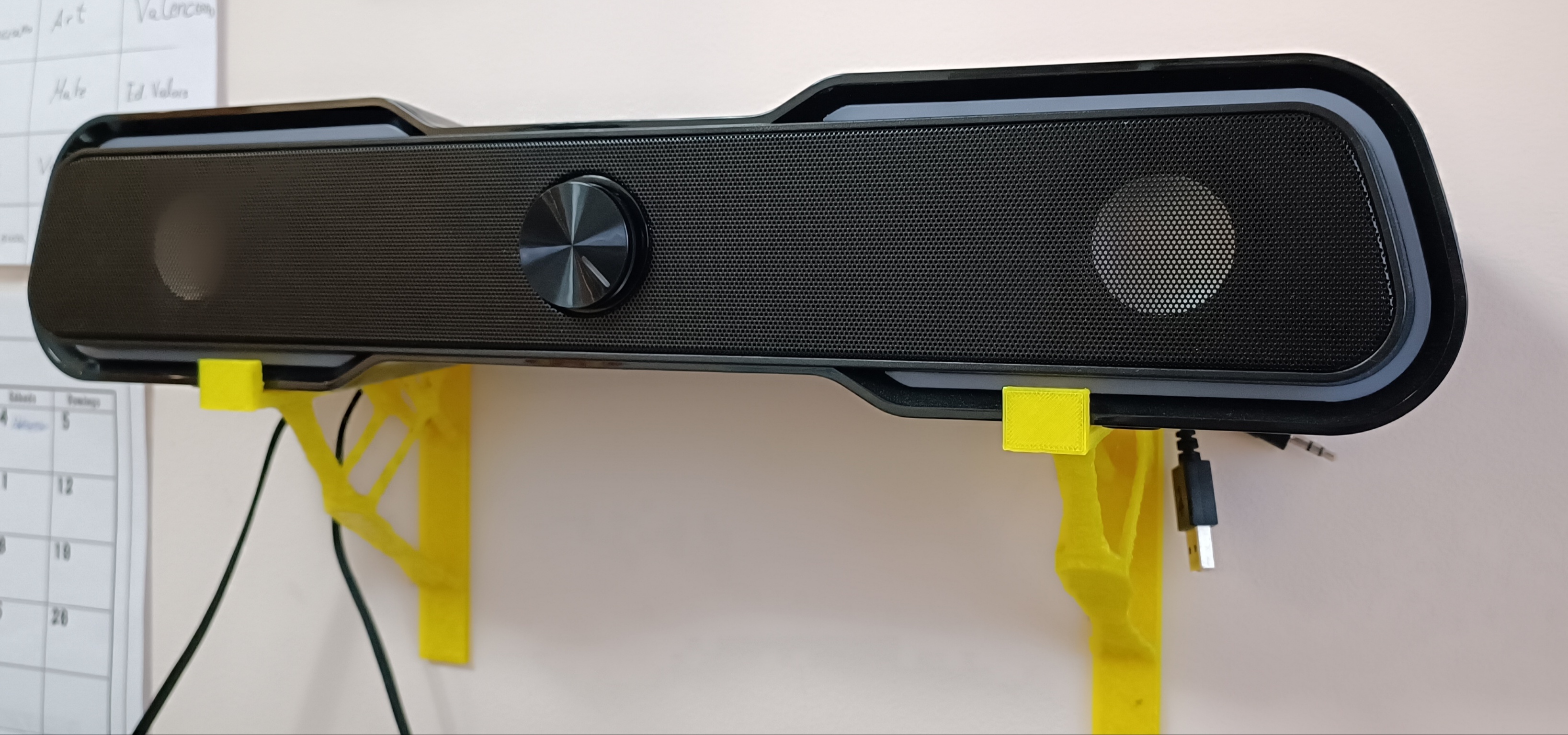 Sound bar wall mount by rtorres | Download free STL model | Printables.com
