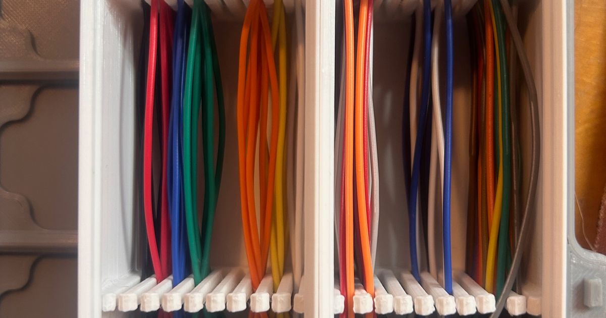 Gridfinity 1x3 Jumper Wire Holder by Tim Reasoner | Download free STL ...