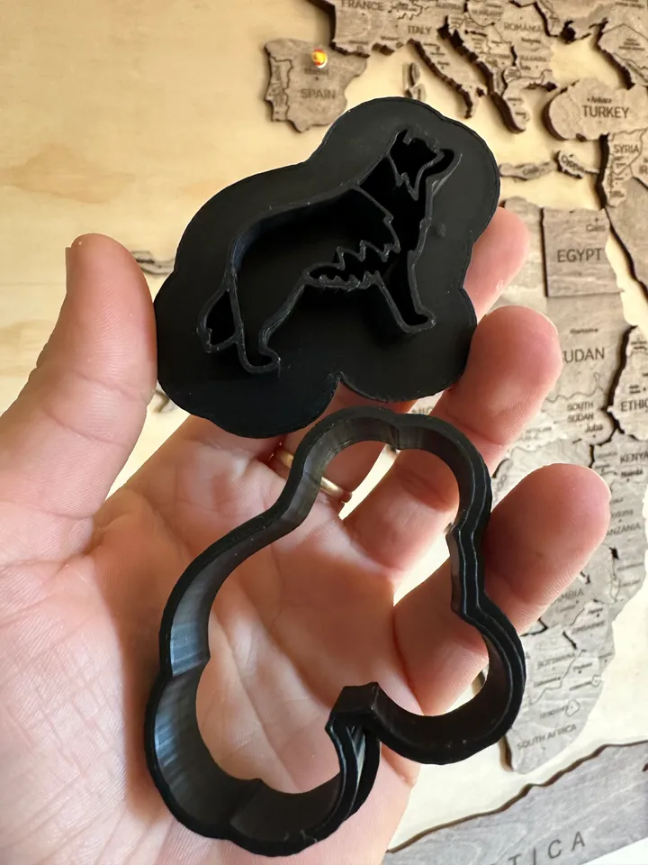 Border Collie Cutter - Cookie Cutter by Printesion | Download free STL ...