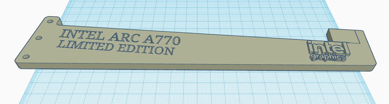 Intel Arc A770 Limeted Edition GPU Stütze by experimente brudis ...
