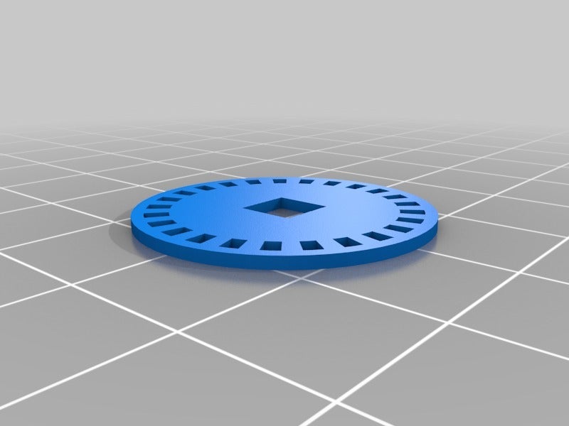 Customizable Encoder Wheel by Will | Download free STL model ...
