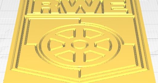 FC Rot Weiß Erfurt neues Logo by Klopfer85 | Download free STL model ...