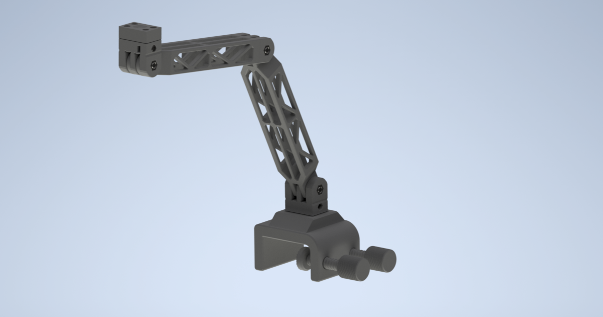 Adjustable Arm Platform by Gremulon_ | Download free STL model ...