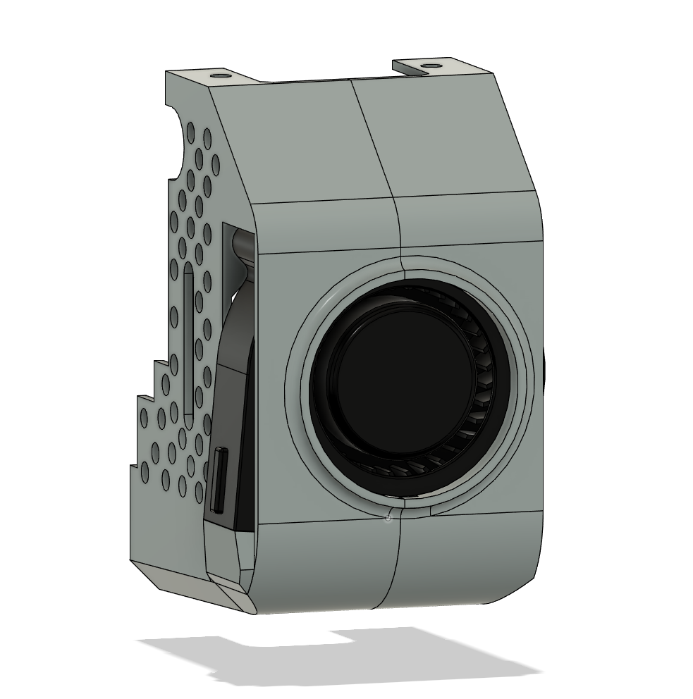 Creality K1 toolhead cover for 5015 fan by Stanislau Shchahliak ...