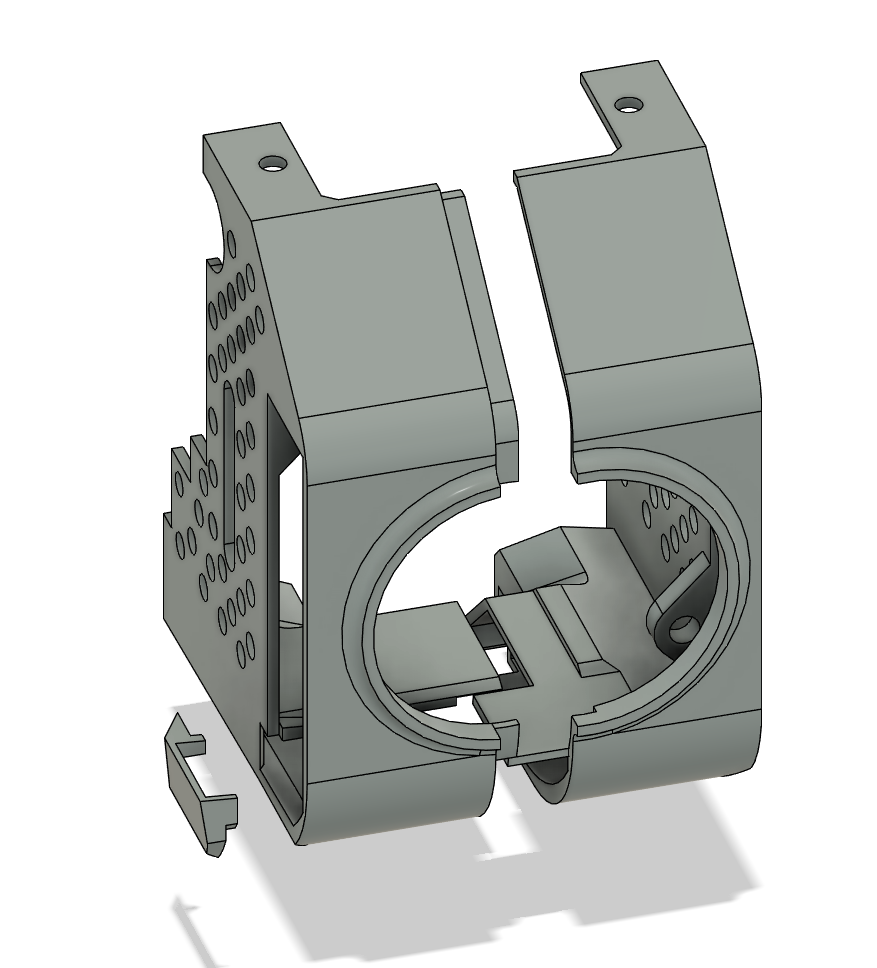 Creality K1 toolhead cover for 5015 fan by Stanislau Shchahliak ...