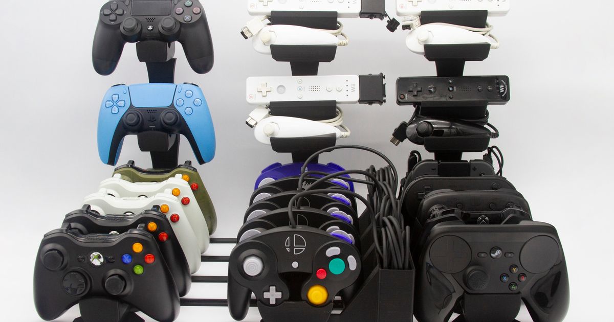 ULTIMATE MODULAR GAME CONTROLLER ORGANIZER by Replicrafts | Printables ...