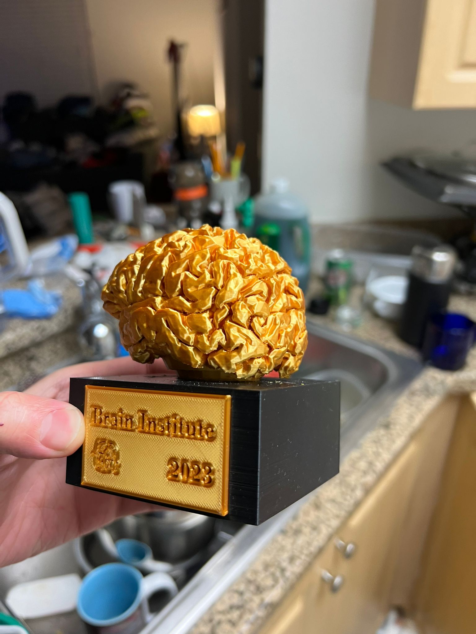 Brain Trophy by Ugo Nunes | Download free STL model | Printables.com