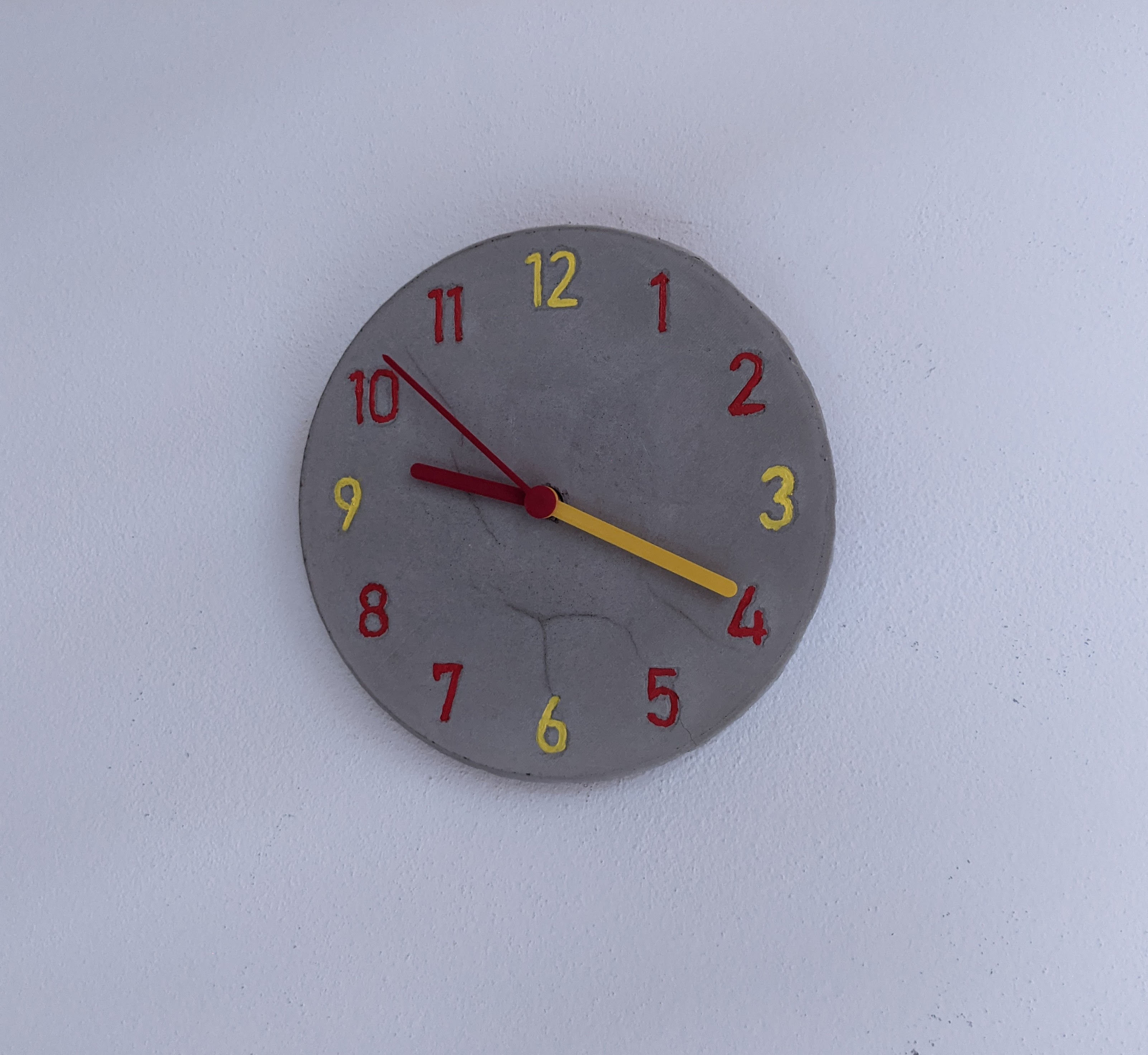 Concrete Clock Mold by phi.gl | Download free STL model | Printables.com