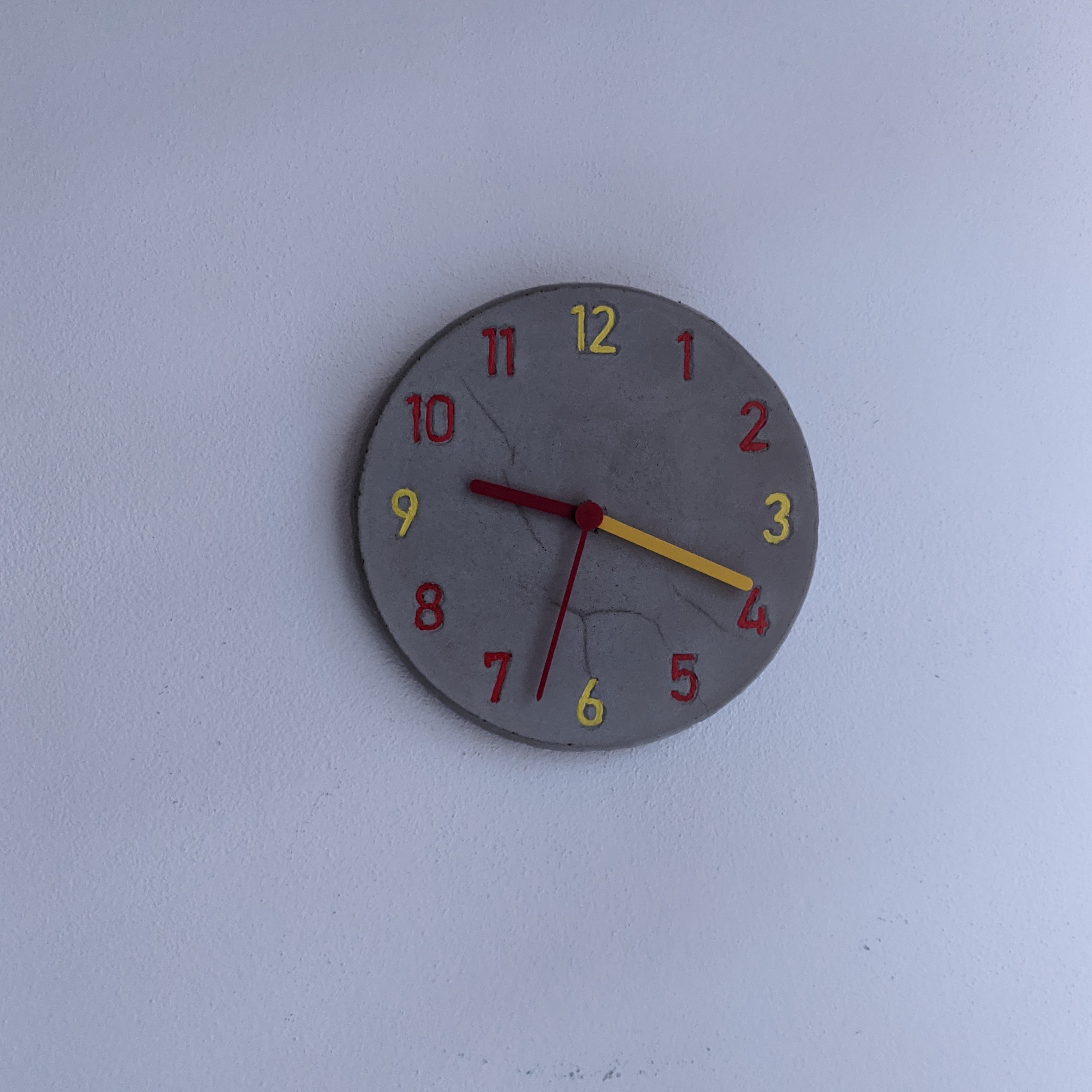 Concrete Clock Mold by phi.gl | Download free STL model | Printables.com