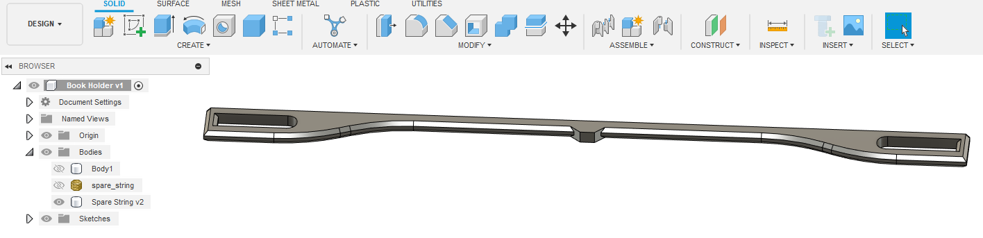 Crossbow Kit Heavy String by randy82103 | Download free STL model ...