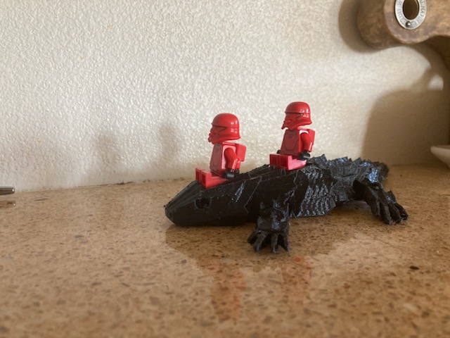 giant lego lizard v1 and v2 by 3D flare | Download free STL model ...