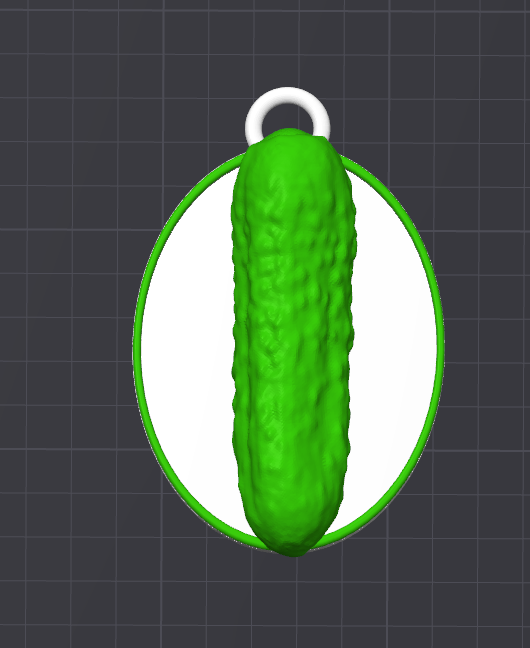 Pickle Ornament Remix by Rache! | Download free STL model | Printables.com