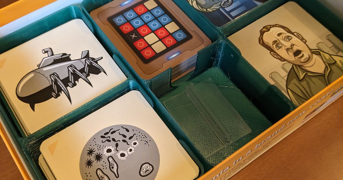 Codenames Pictures box organizer by Kelly Maguire | Download free STL ...
