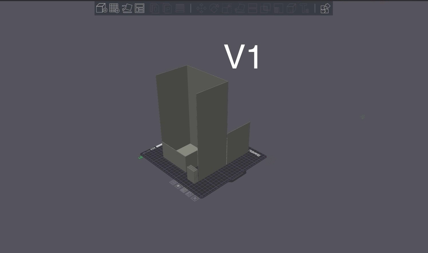 Bambu Lab A1 poop Bucket with optionally extension that goes over the ...