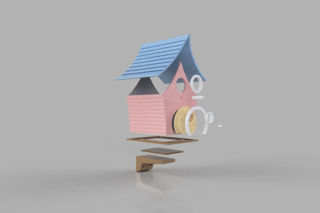 birdhouse by MdeMAKER | Download free STL model | Printables.com