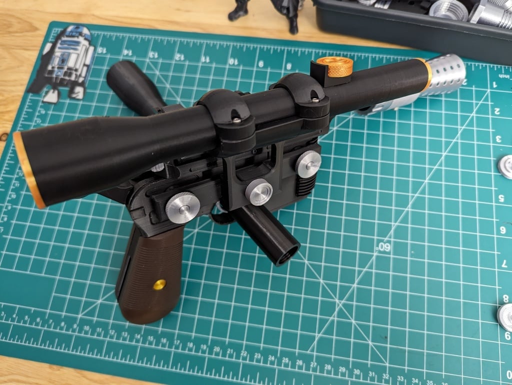 Han Solo Blaster DL-44 - Remixed from PortedtoReality by ceo51378 ...