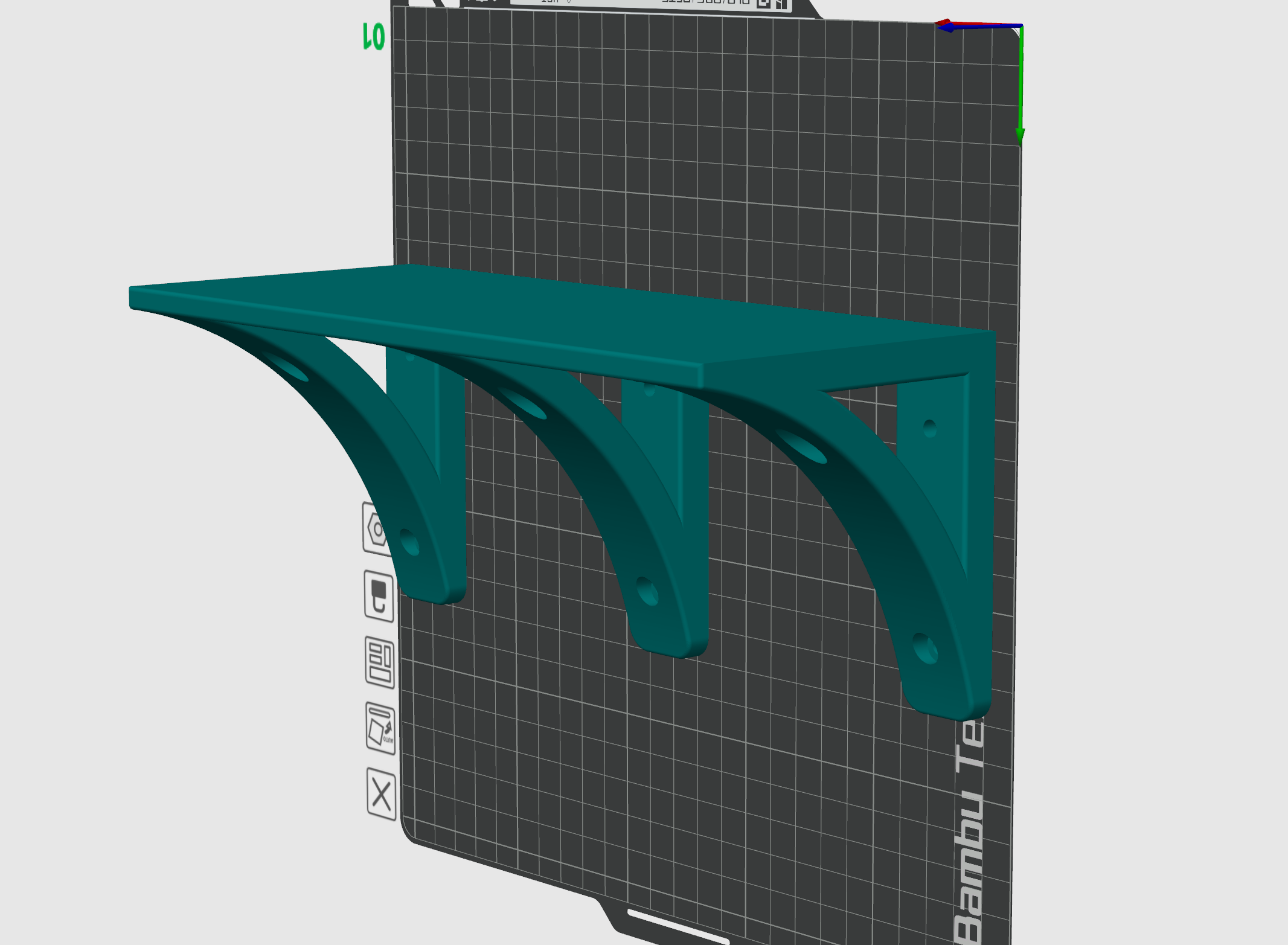 Simple Shelf by Nitram Solutions | Download free STL model | Printables.com