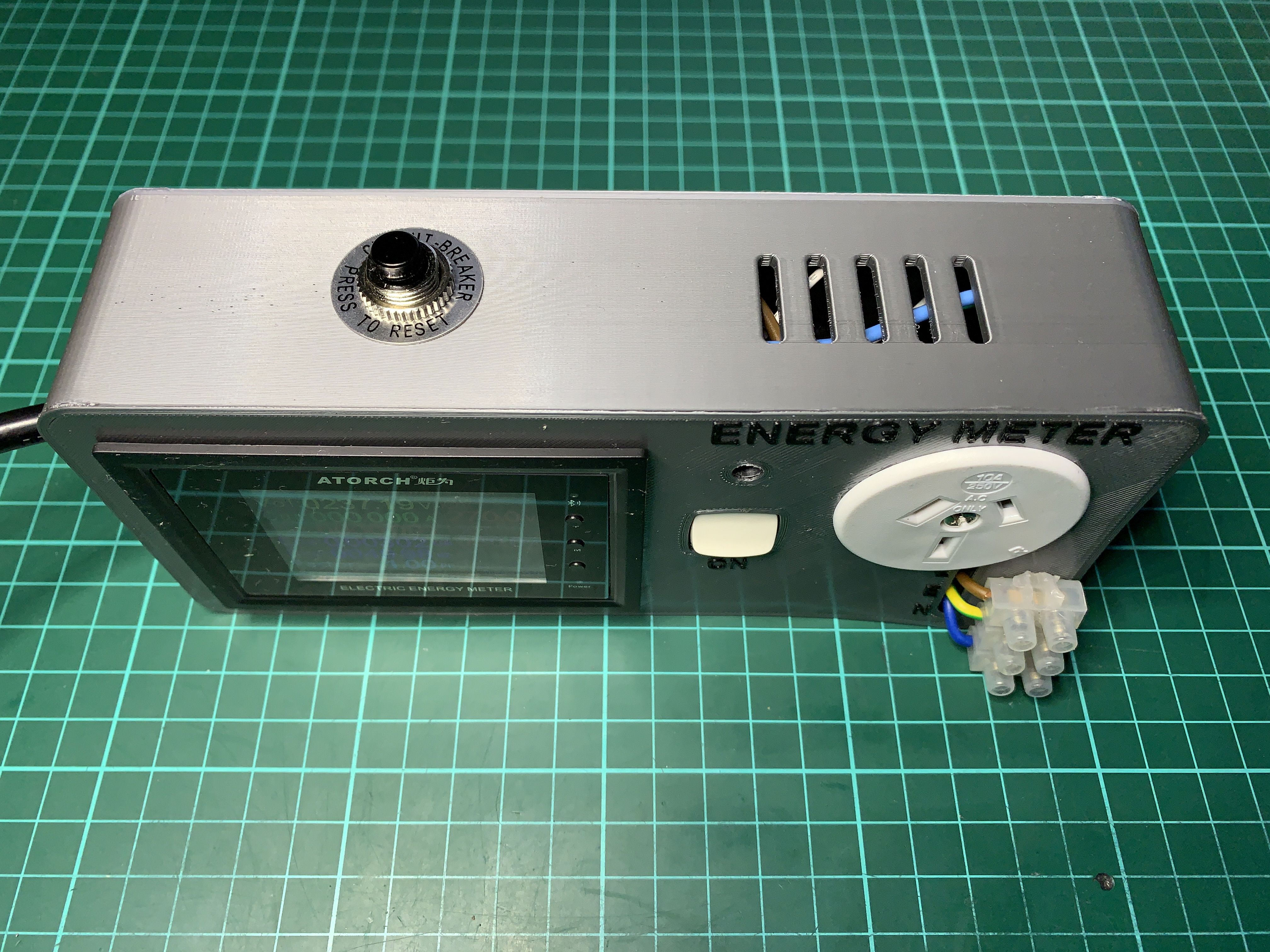 Energy Meter Case by Wiseone | Download free STL model | Printables.com