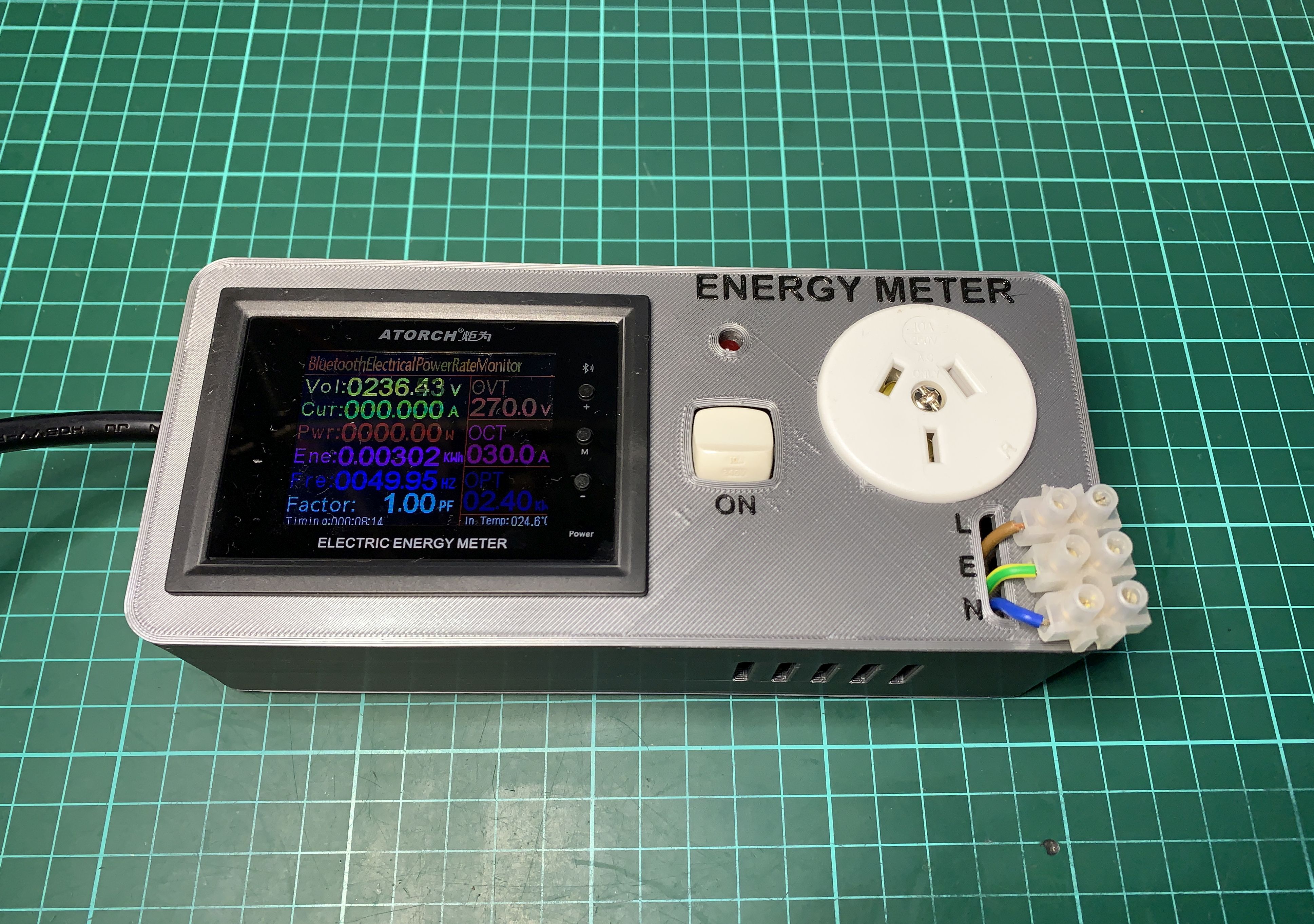 Energy Meter Case by Wiseone | Download free STL model | Printables.com