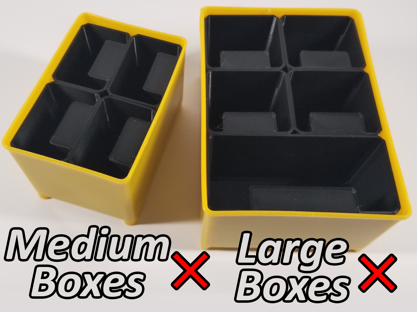 Harbor Freight Parts Bin Inserts - Small Boxes by TheMakerSphere ...