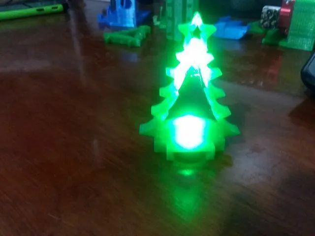 Light up Christmas tree by B&B TECH | Download free STL model ...
