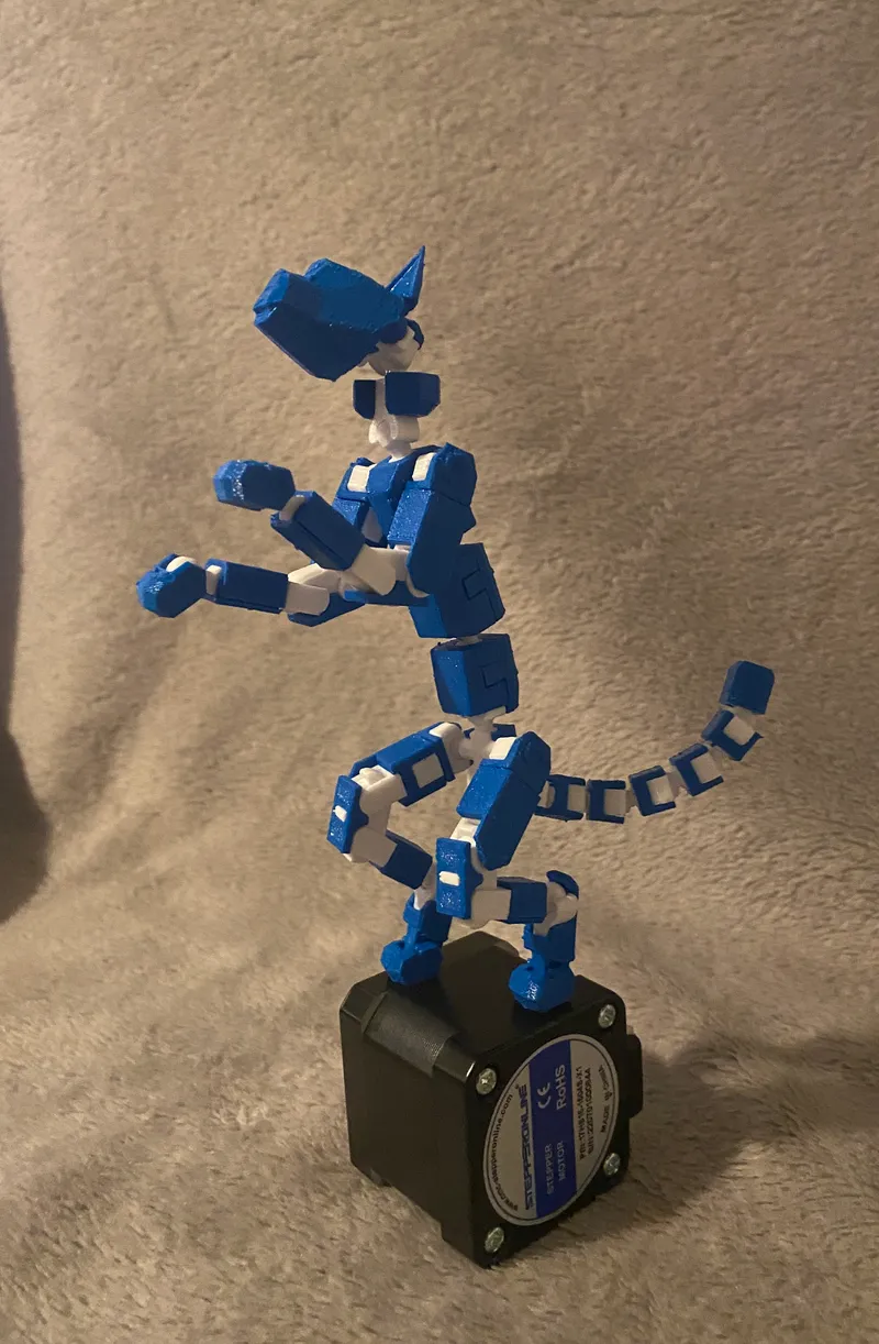 Gyro 7 Printable Jointed Cat by Neybao | Download free STL model ...