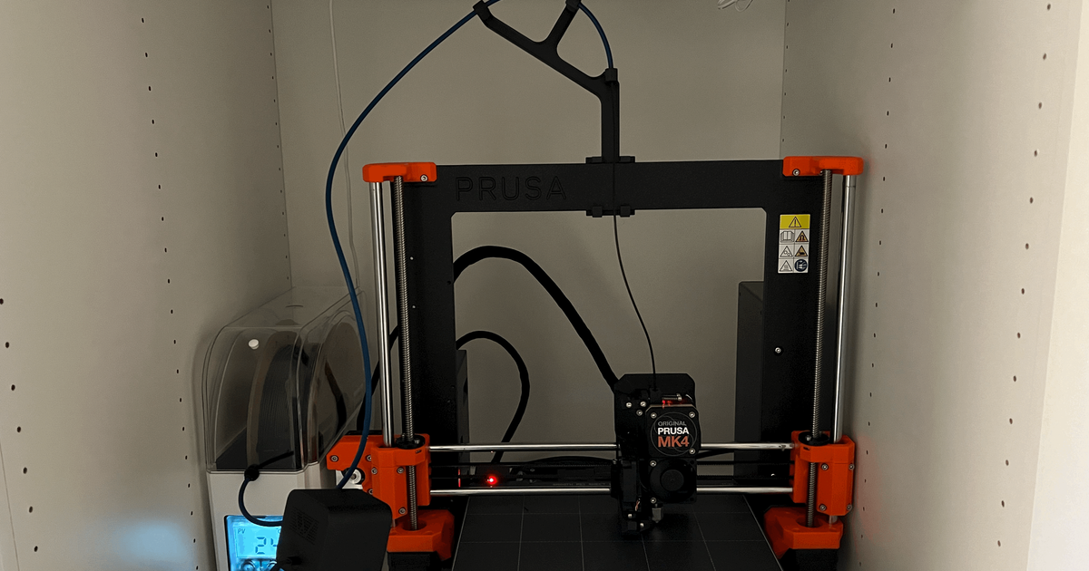 MK4 Filament Guide for Dry Box by Hilbe | Download free STL model ...