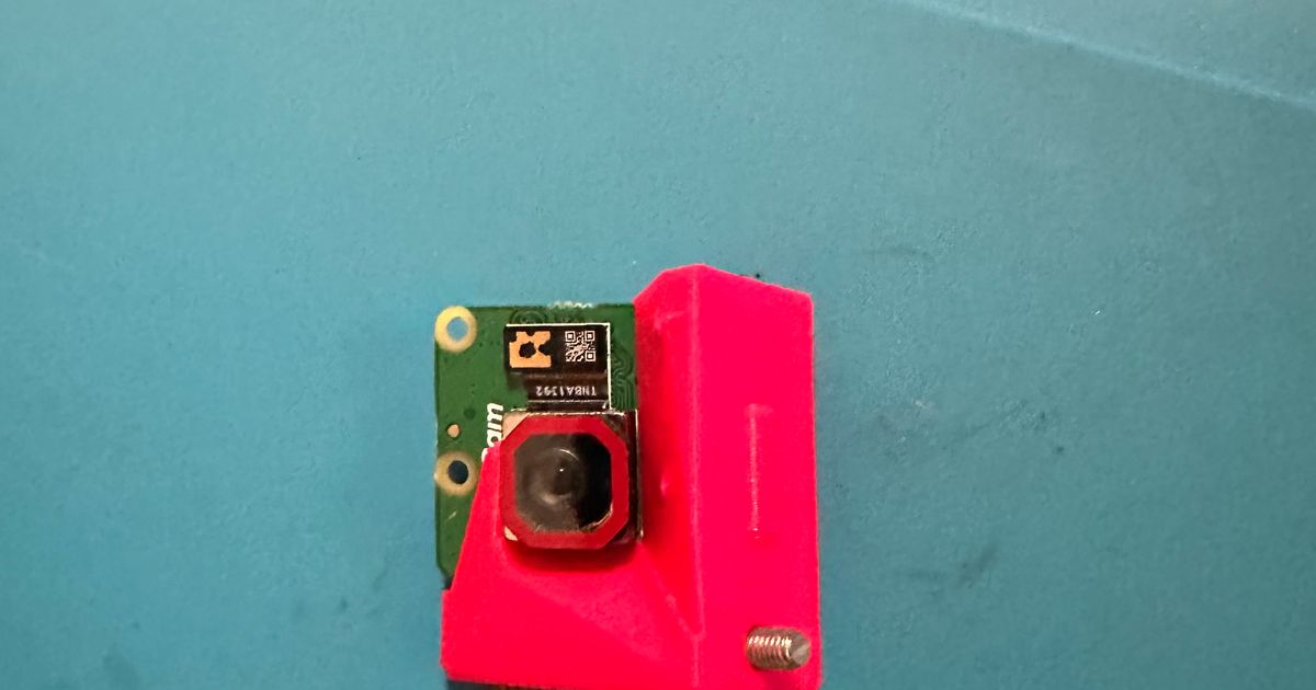 Raspberry pi cam 3 mount for v0.2 by Jbori | Download free STL model ...