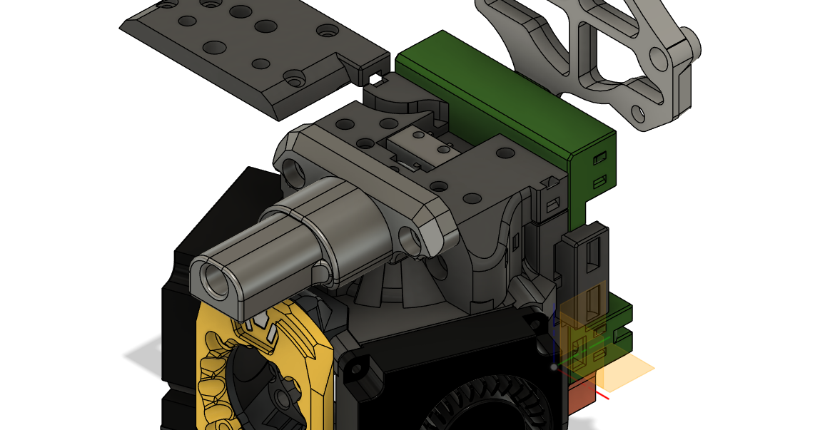 Chop Toped Xol FIlament Cutter and internal filiament sensor. por James ...