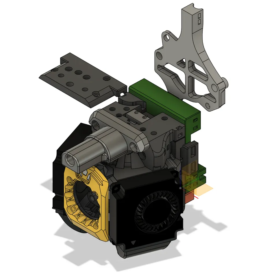 Chop Toped Xol FIlament Cutter and internal filiament sensor. by James ...