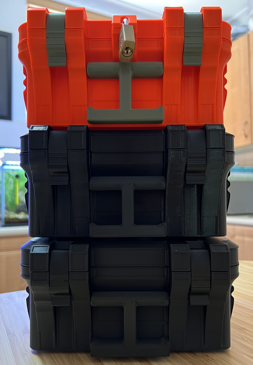 Lockable Rugged Tactical Utility Case Dust Proof & Water Resistant by ...