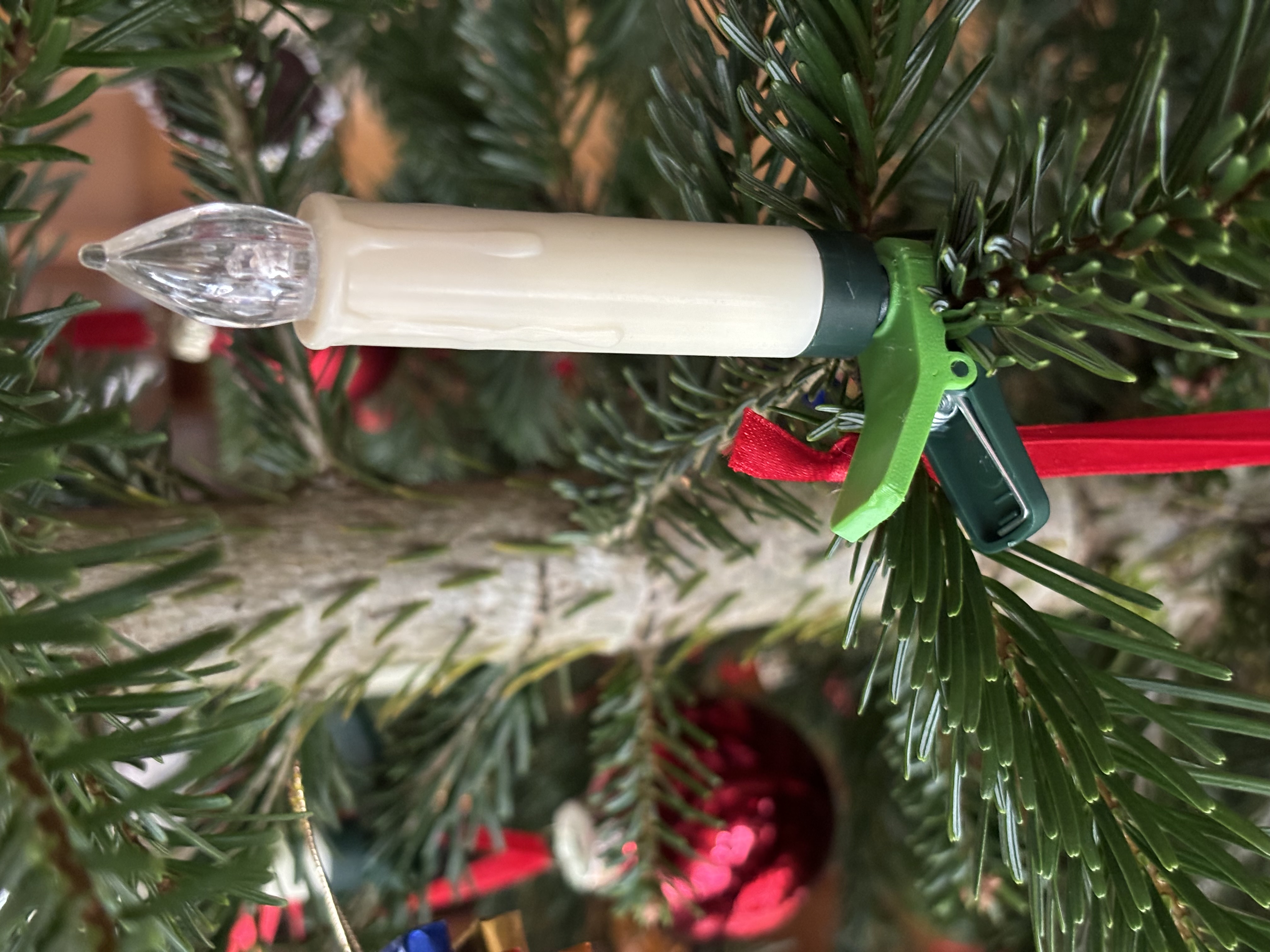 Hellum christmas tree candle clamp (upper side) by M. Ernst | Download ...