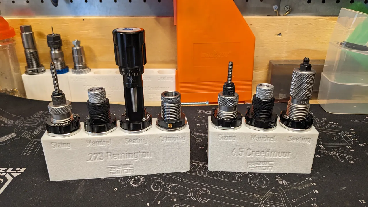 Reloading Die Racks by awcmon | Download free STL model | Printables.com