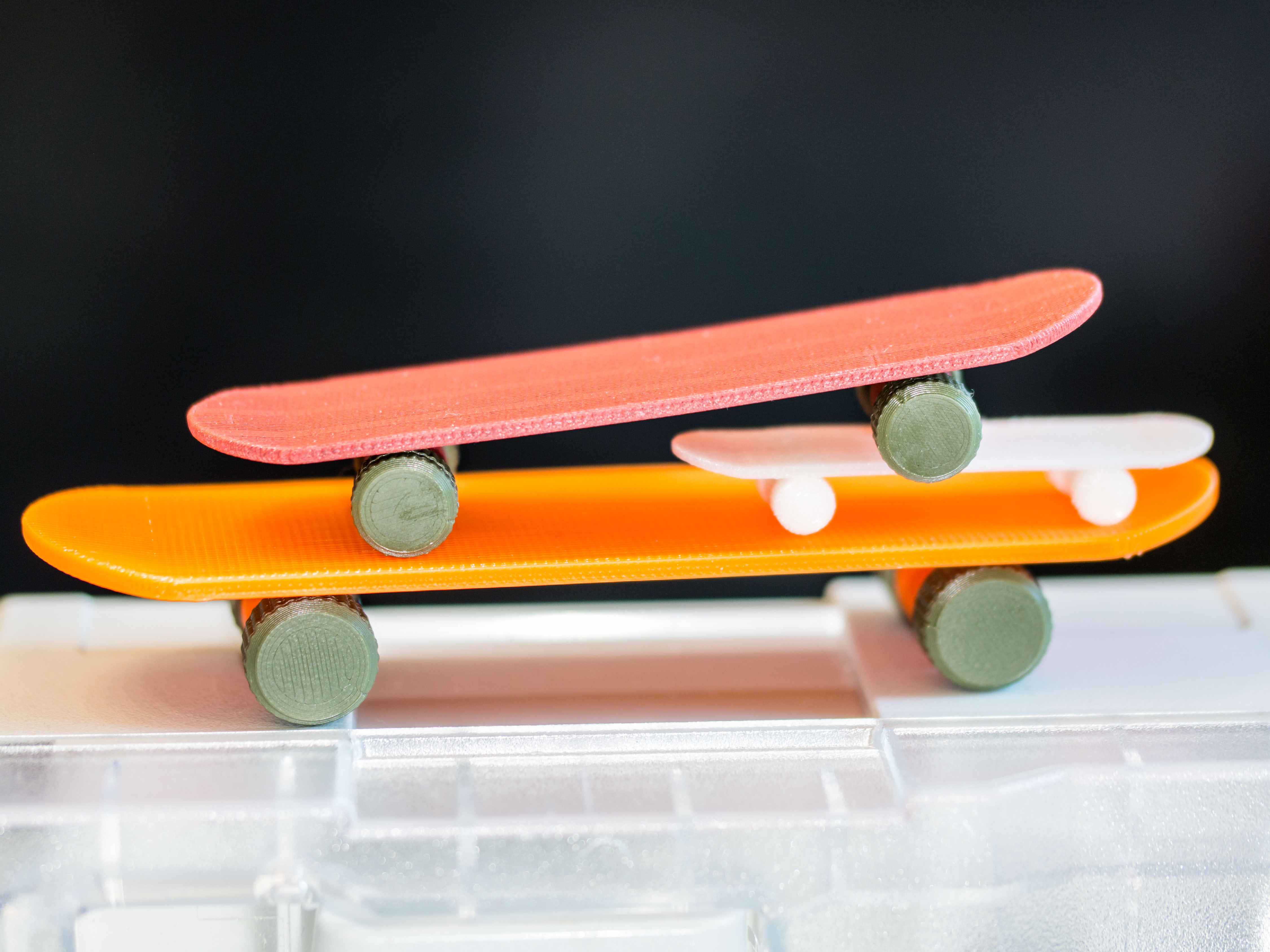 Robust Finger Skateboard V2 - Durable, Rollable, Fully printable ...