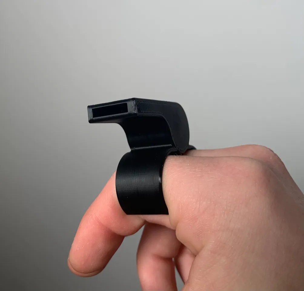 Finger Whistle by philventure | Download free STL model | Printables.com