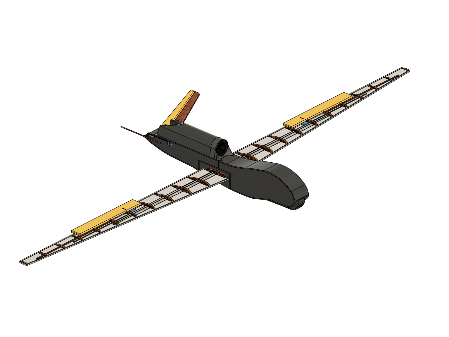 RC RQ-4B Global Hawk Model by Basement Creations | Download free STL ...