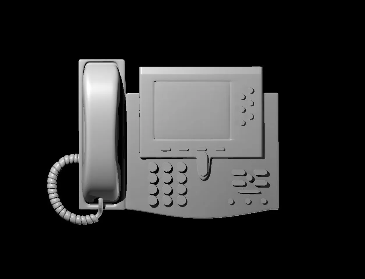 Office Phone Mimic by MZ4250 | Download free STL model | Printables.com