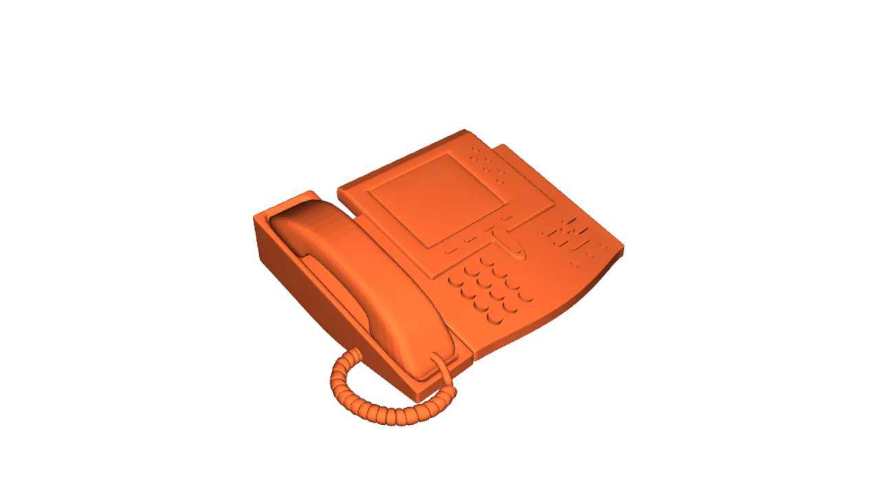 Office Phone Mimic by MZ4250 | Download free STL model | Printables.com