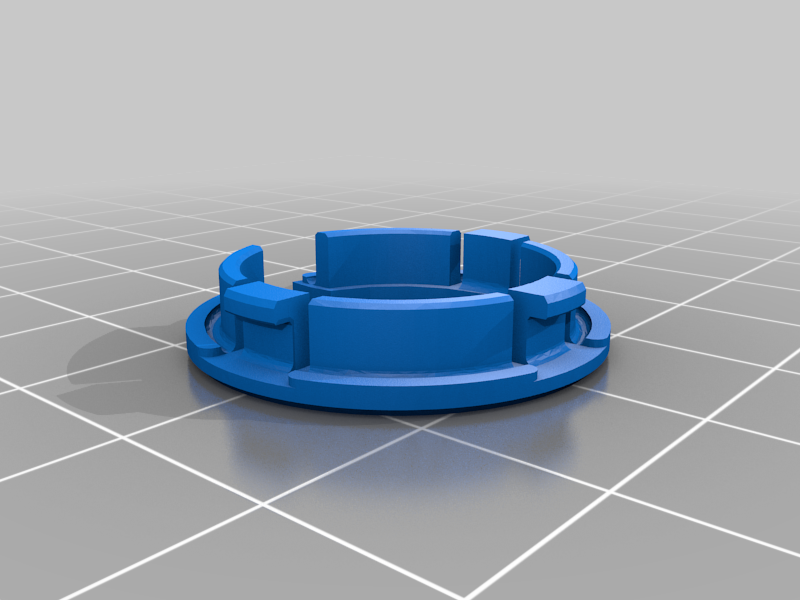 1/2in Grommet with slit (Electrical box) by LTB3D | Download free STL ...