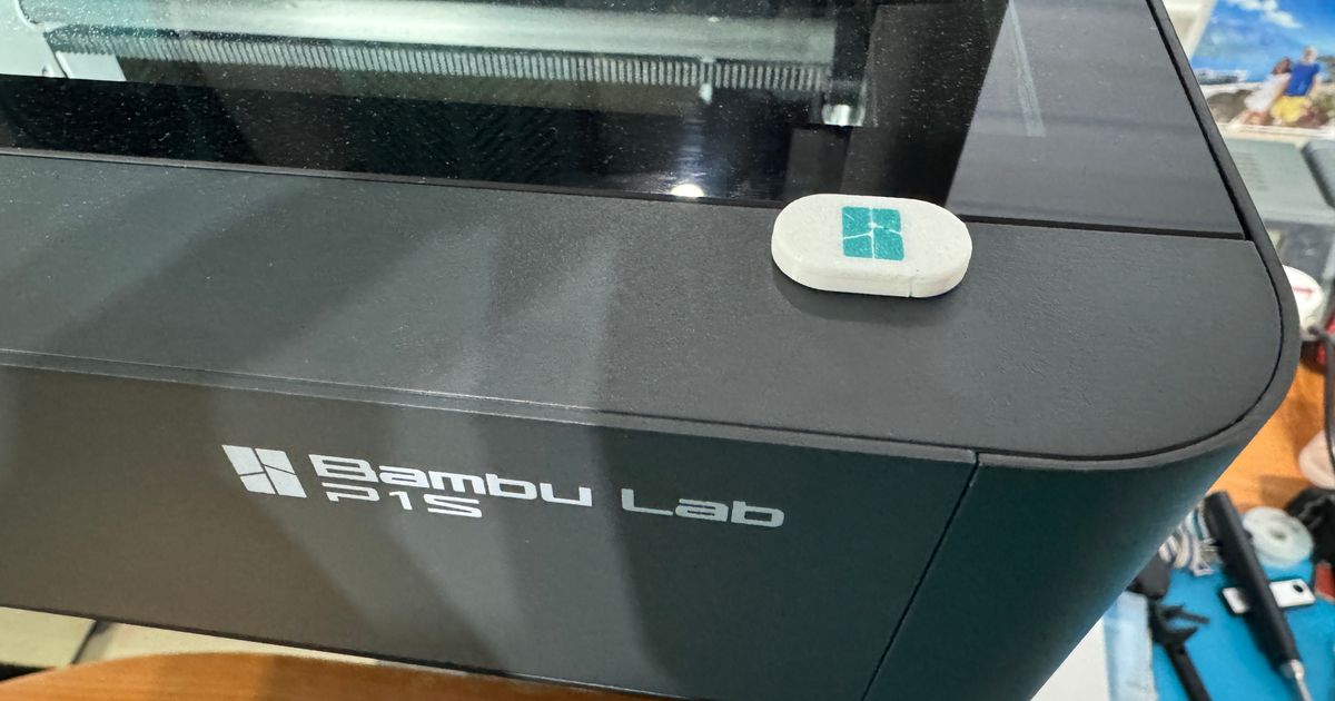 Bambu Lab P1P & P1S Hole graft dust protection by eZ_Bolek | Download ...