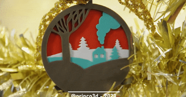 Adorno Colgante Navidad by PrinCo 3D | Download free STL model ...