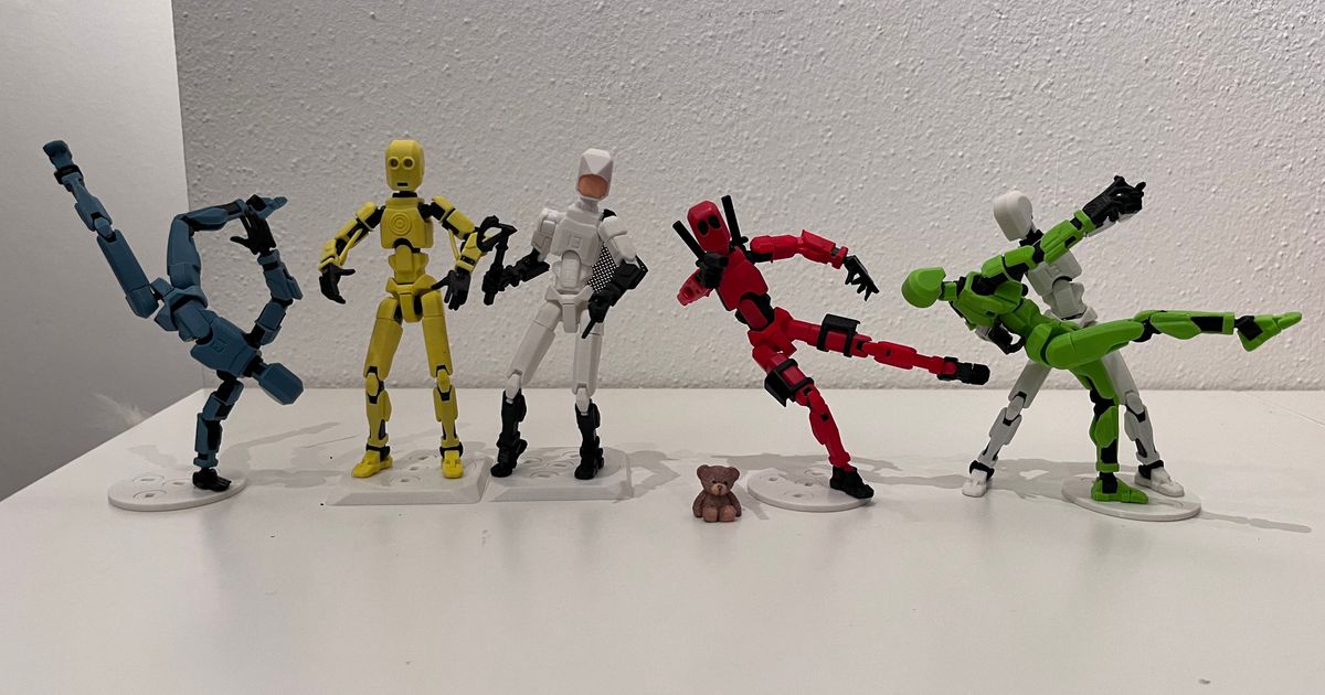 DUMMY 13 - Acrobatics pedestal - V2.3 by Mici | Download free STL model ...